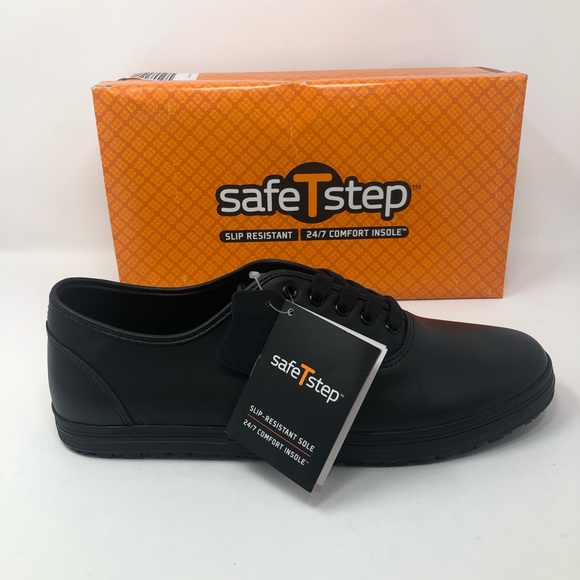 Safe T Step | Shoes | Safe T Step Mens Slip Resistant Work Sneakers ...